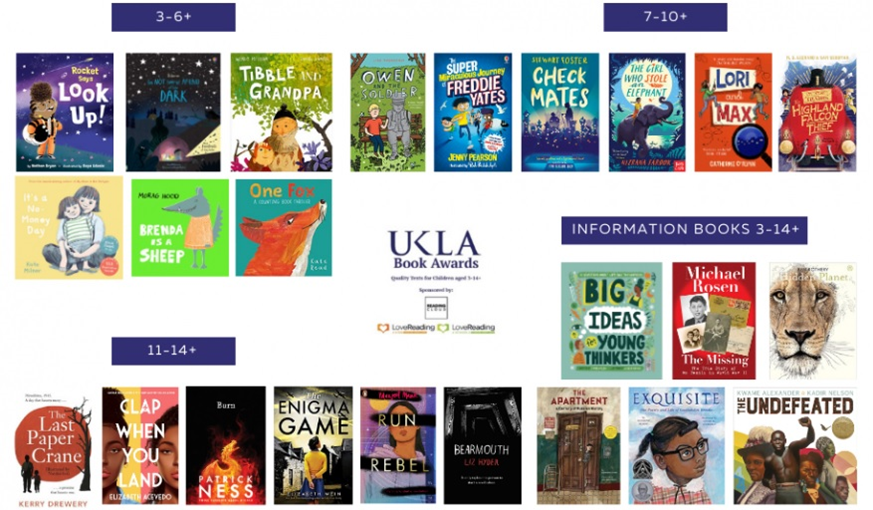 UKLA Book Awards Shortlists 2021 - ReadingZone